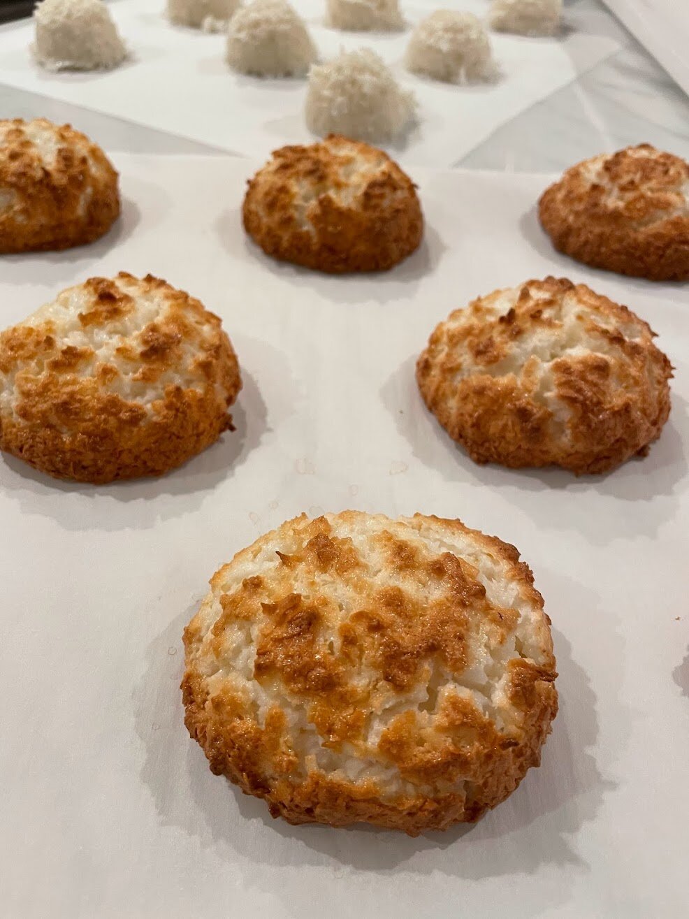 Coconut Macaroon - 1/2 dozen – Van de Kamp's Bakery